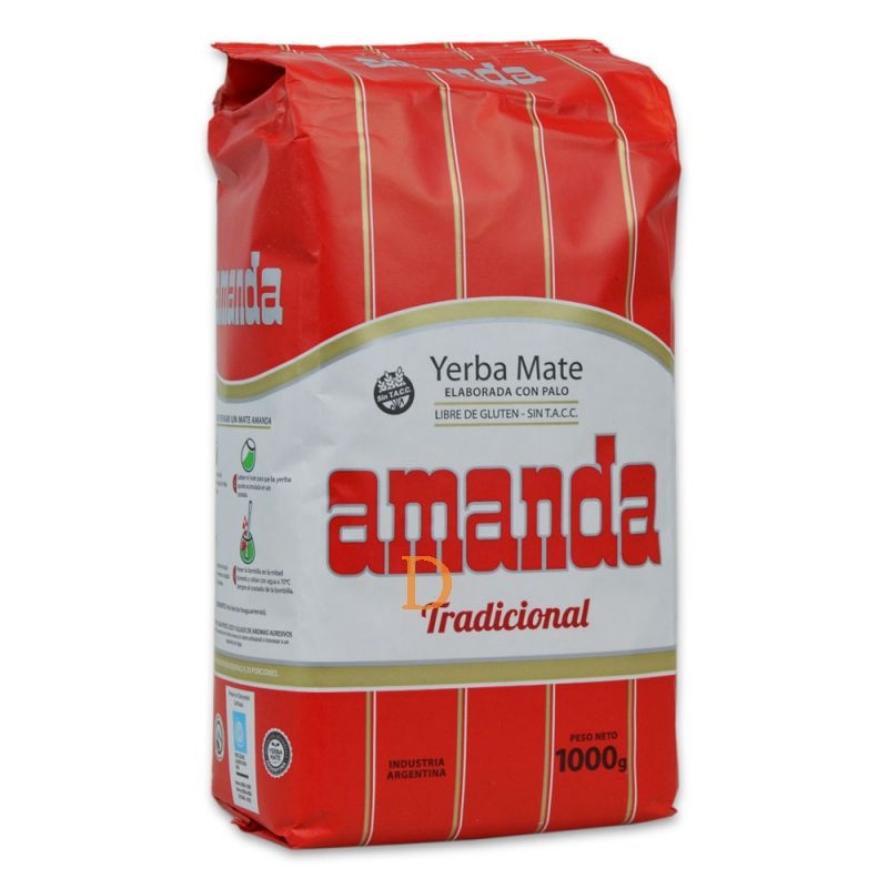 Amanda Yerba Maté Traditionell 100% Ilex Paraguariensis, 1kg | Shopping ...